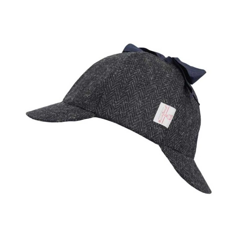Harris Tweed Deerstalker Hat Watson Gun metal Grey – Harris Tweed Shop
